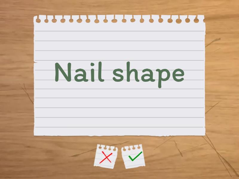 Nails - Flash cards