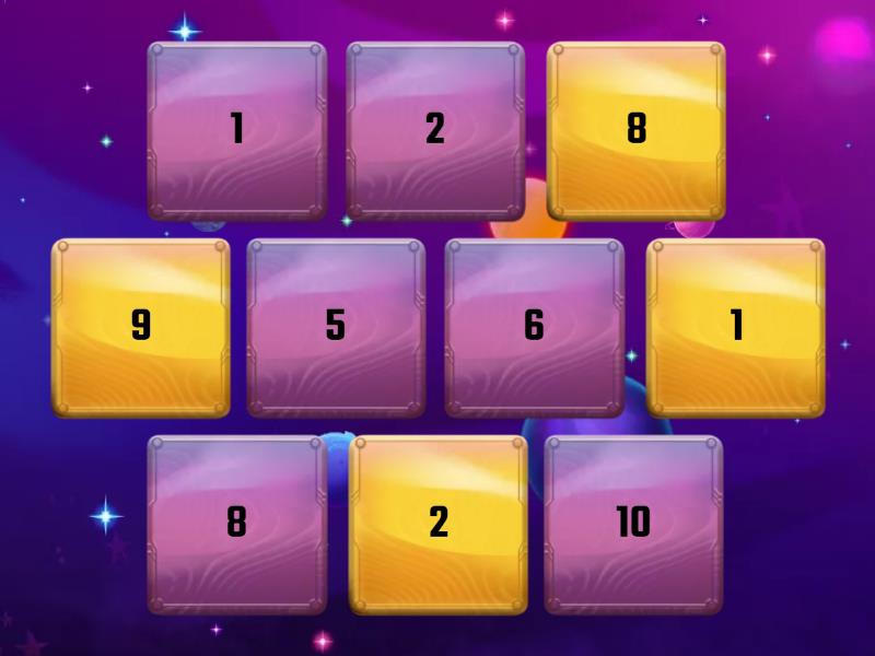Making 10s - Matching pairs