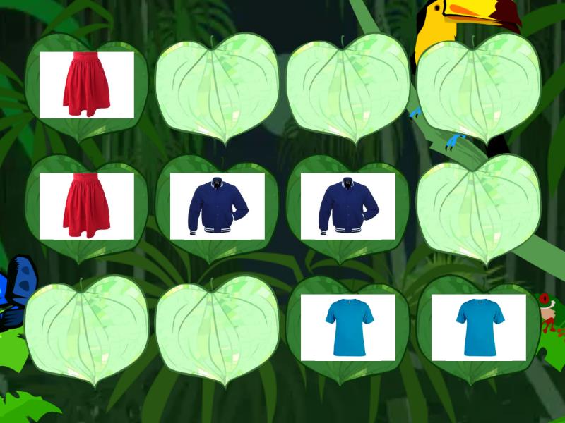 Kid's box 1 Unit 8 - Matching pairs