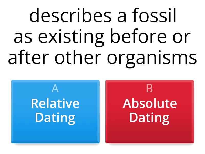 Fossil Dating Methods - Quiz