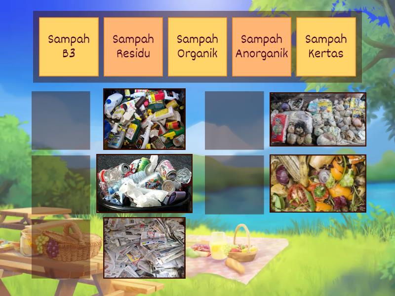 Klasifikasi sampah - Match up