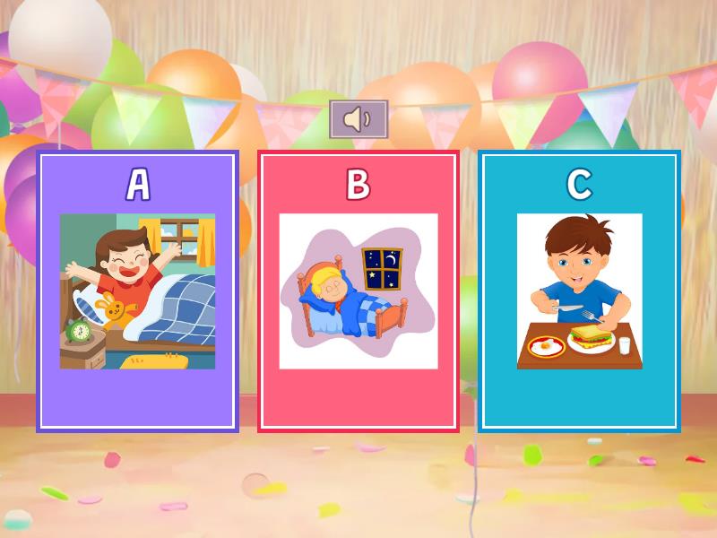 daily routine - Quiz