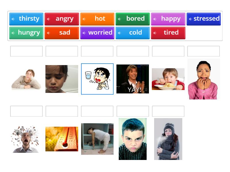 EFEL 2C FEELINGS - Match up