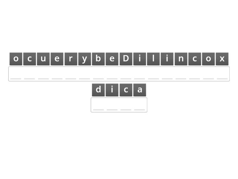 2a Structure of DNA Activity - Anagram