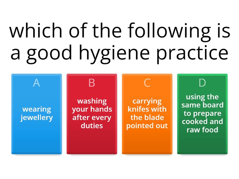 Health and safety - Quiz