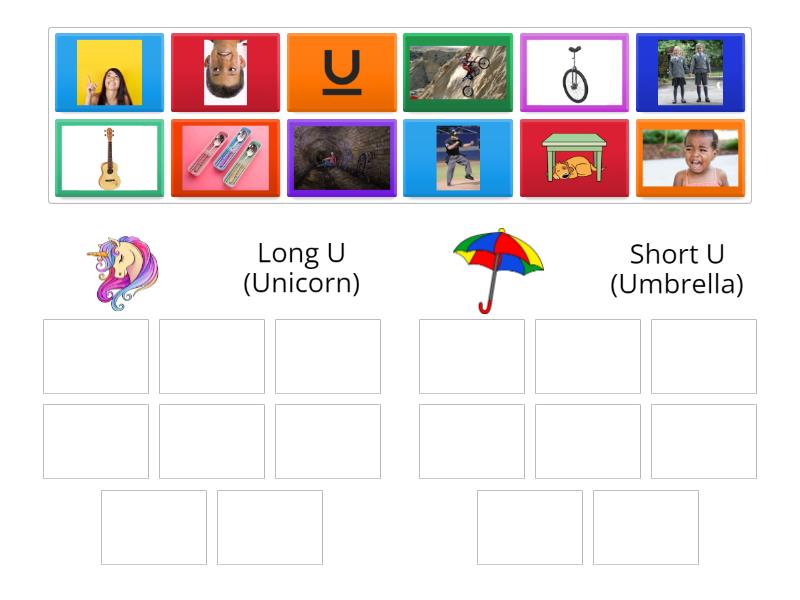 Long/Short U Sort - Group sort