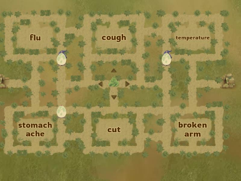 Health problems - Maze chase