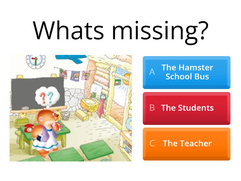 Hamster School Bus - Quiz