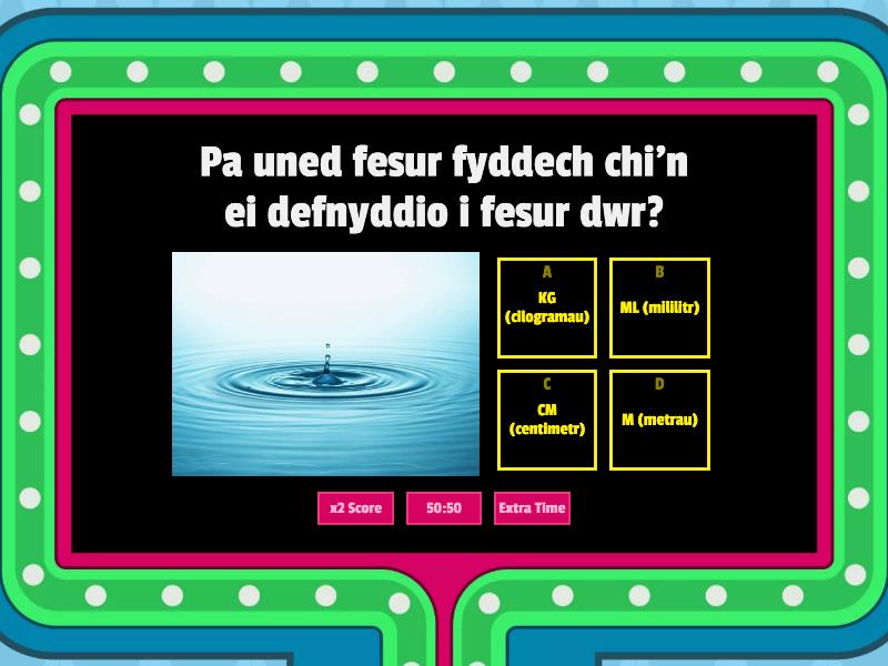 cwis mesur! - Gameshow quiz