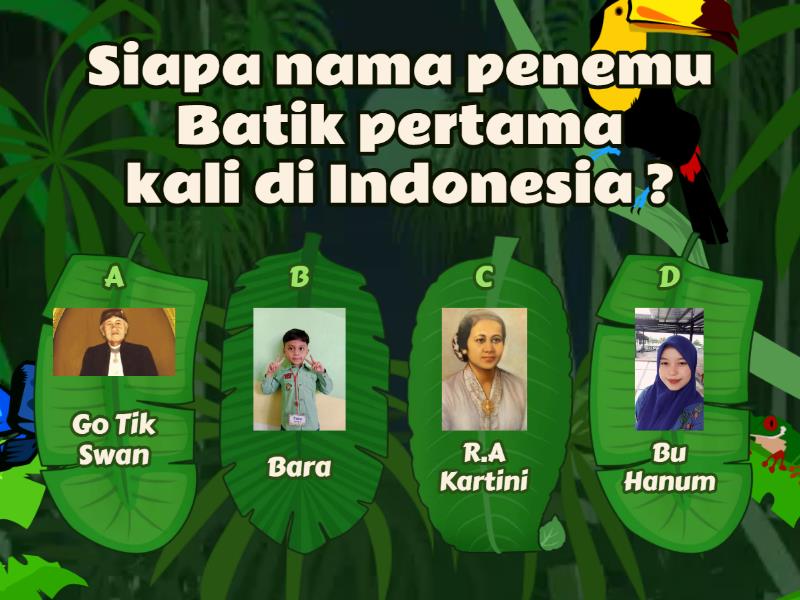 Serunya belajar tentang Batik di Indonesia - Quiz