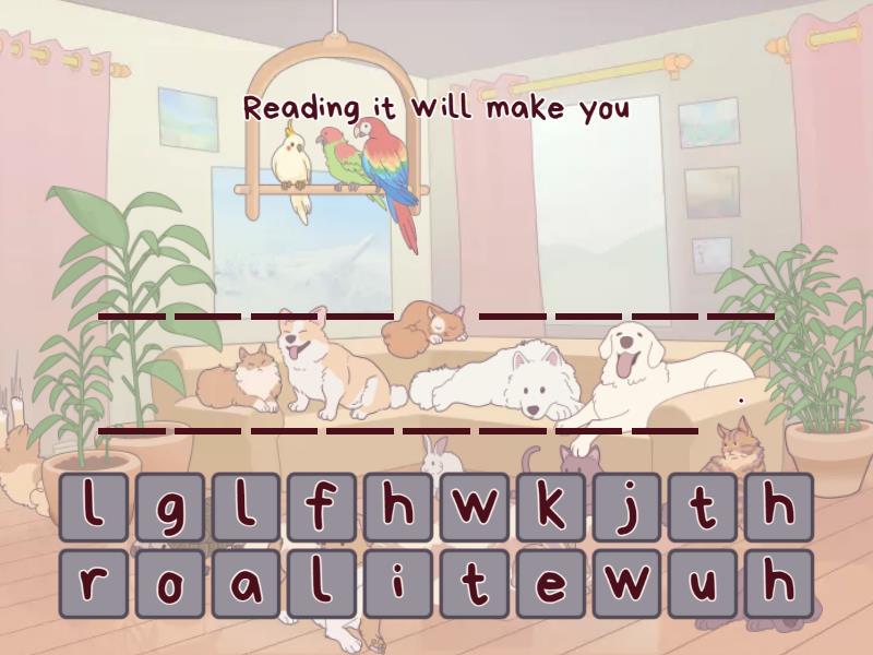 Dogman th words - Spell the word