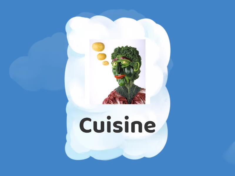 Cuisines Around the World - Flash cards