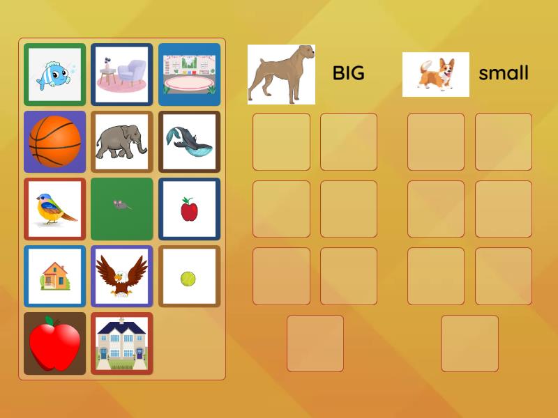 Big or small - Group sort