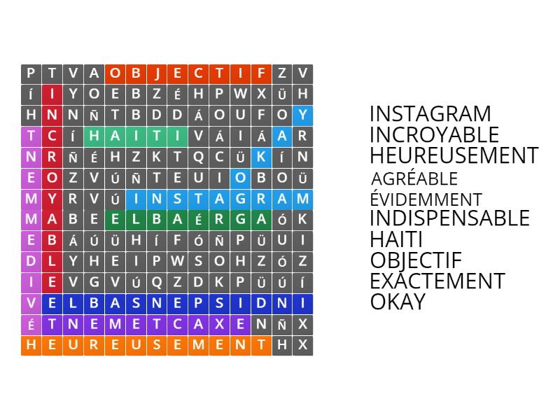 CD Collection - Wordsearch