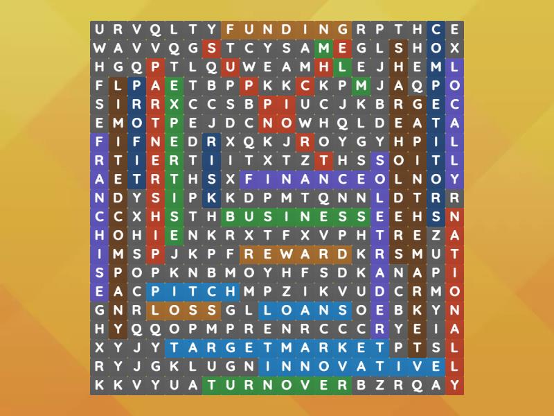 Business - Wordsearch