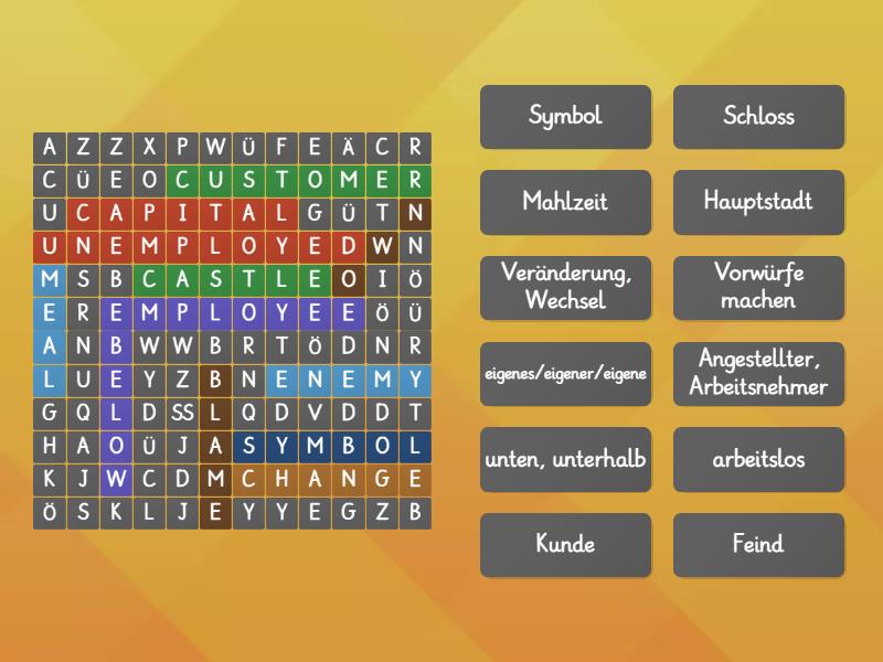 Lighthouse 3 Unit 4 Part 1 - Wordsearch