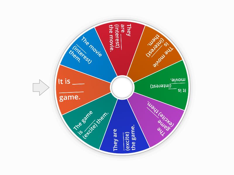 MJ14 U9 Patterns - Spin the wheel