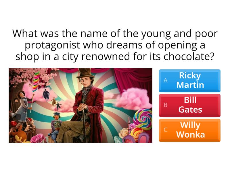 Wonka's movie z - Quiz