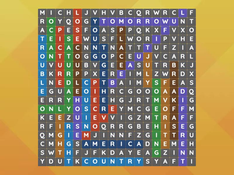 Fundations Level 2 Trick Words (2nd game) - Wordsearch