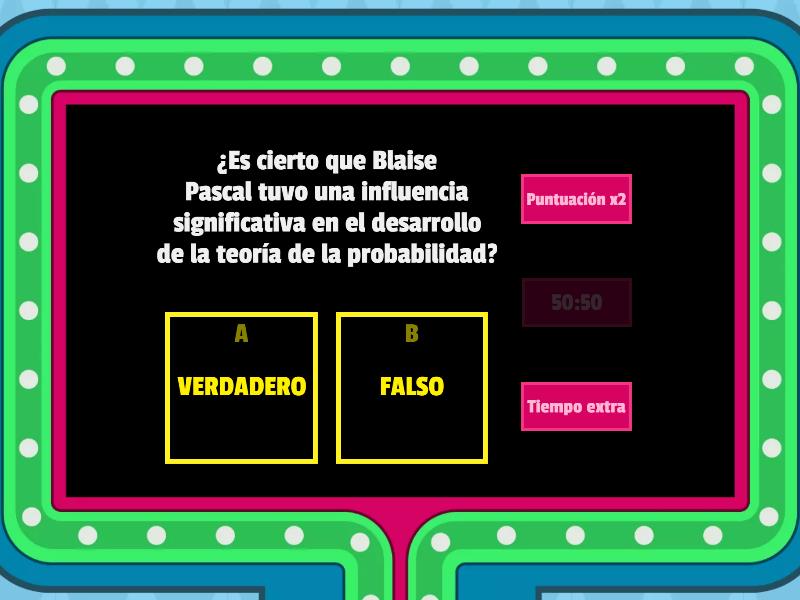 PASCAL - Gameshow quiz