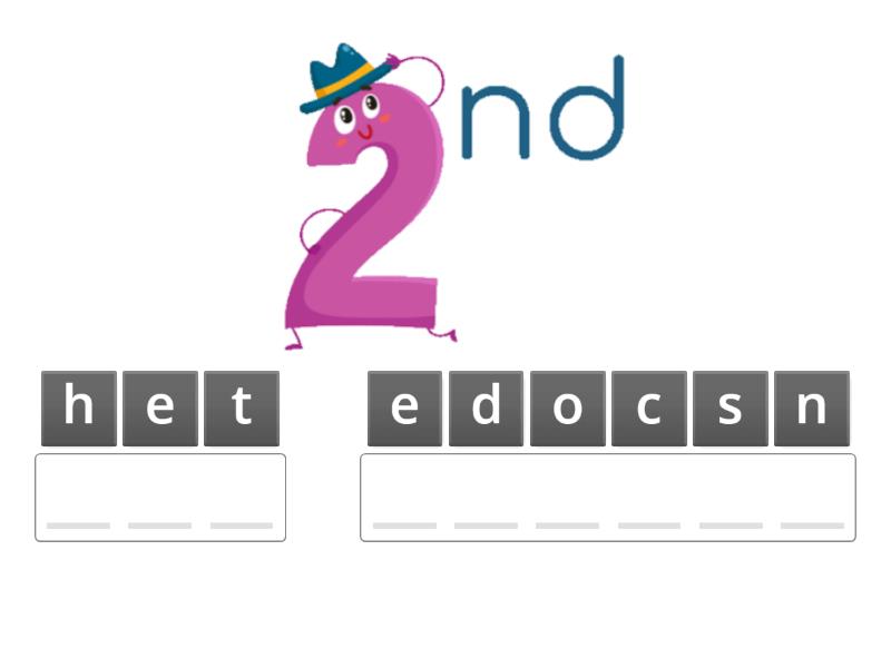 Numbers - Anagram