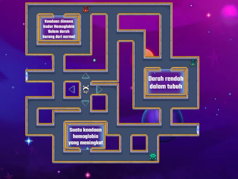 Game Edukasi Anemia (GEMIA) - Maze chase