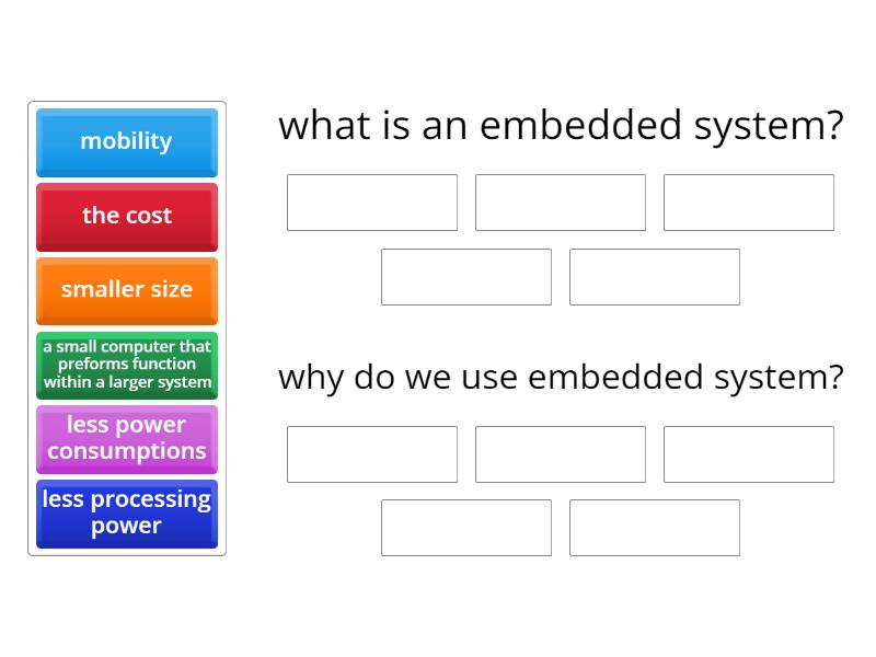 embedded system - Group sort