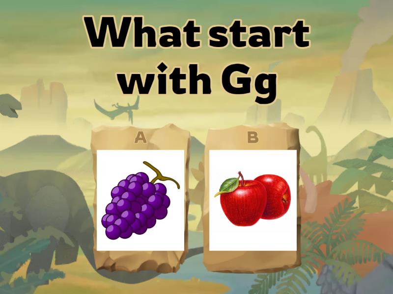 What start with Gg - Quiz