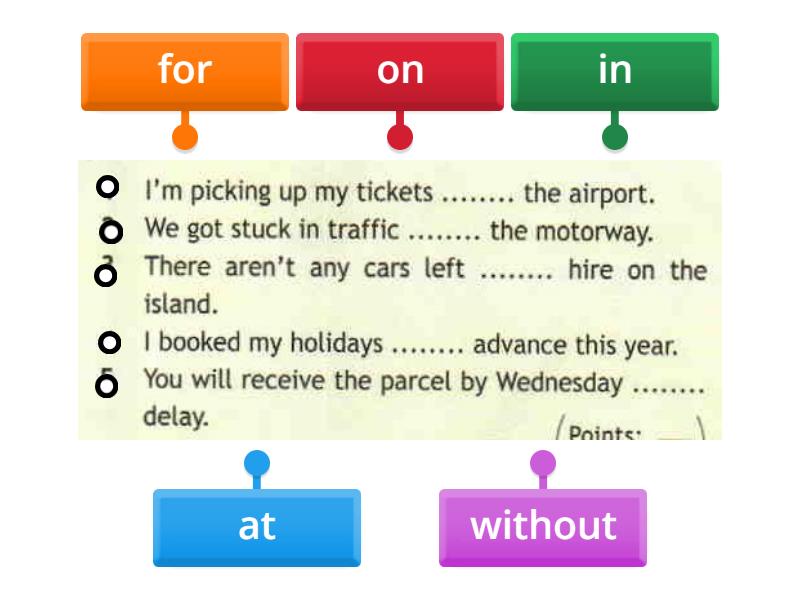 spotlight 8 unit 6 prep - Labelled diagram