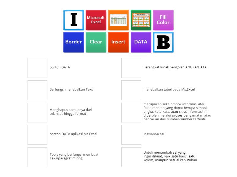 penjodohan 2 - Match up