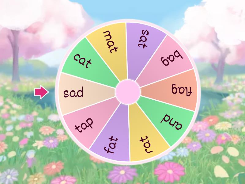 Letter Aa - Spin the wheel