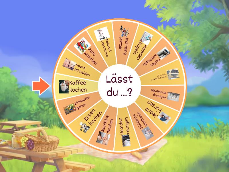 B1 Kap 2 Interview lassen - Random wheel