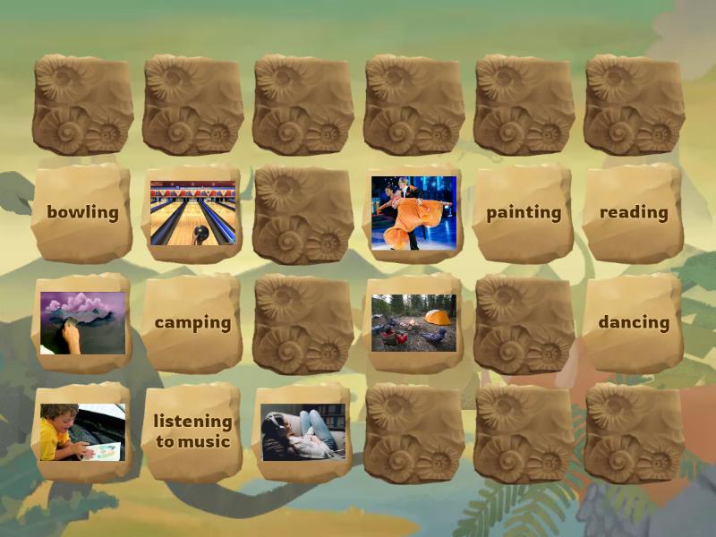 Hobbies - Matching pairs