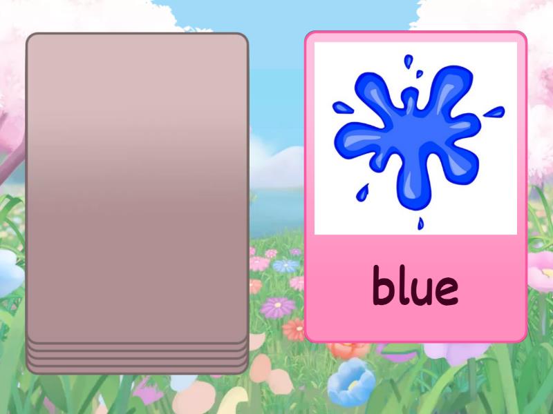 Colours (part 1) - Speaking cards