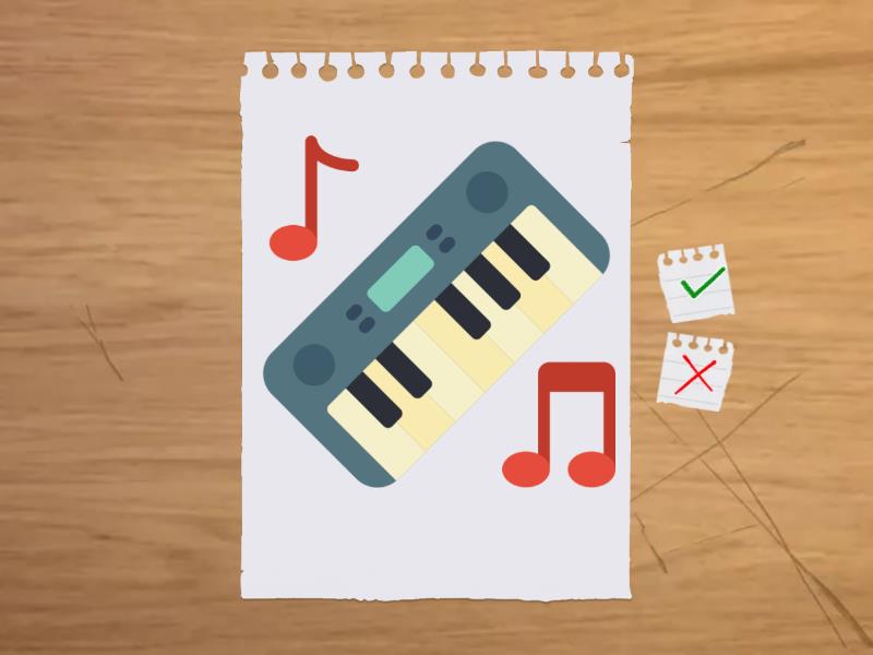 Orchestra practice - Flash cards