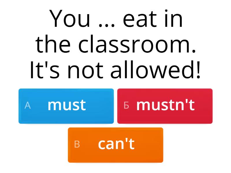 Spotlight 6 Module 8 Modal Verbs - Викторина