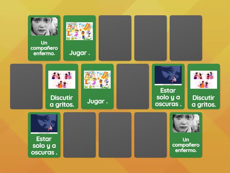 LAS EMOCIONES - Matching pairs