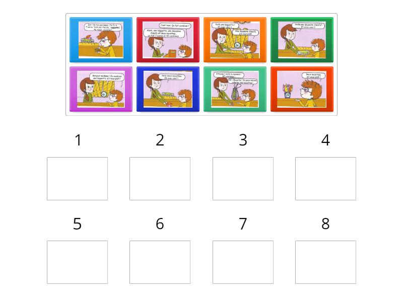 Ça fait combien ? - Group sort