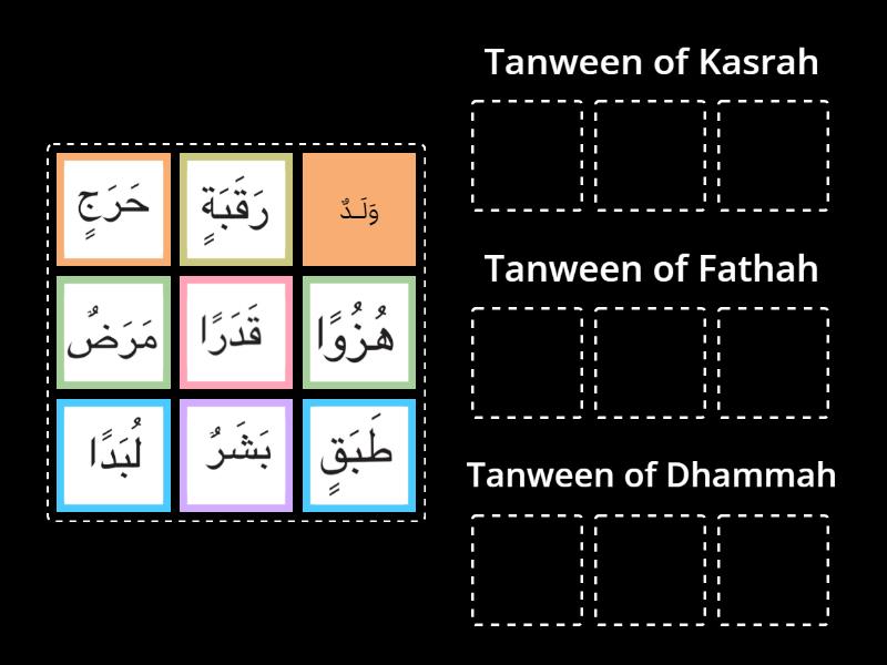 Tanween-Revision -02 - Group sort