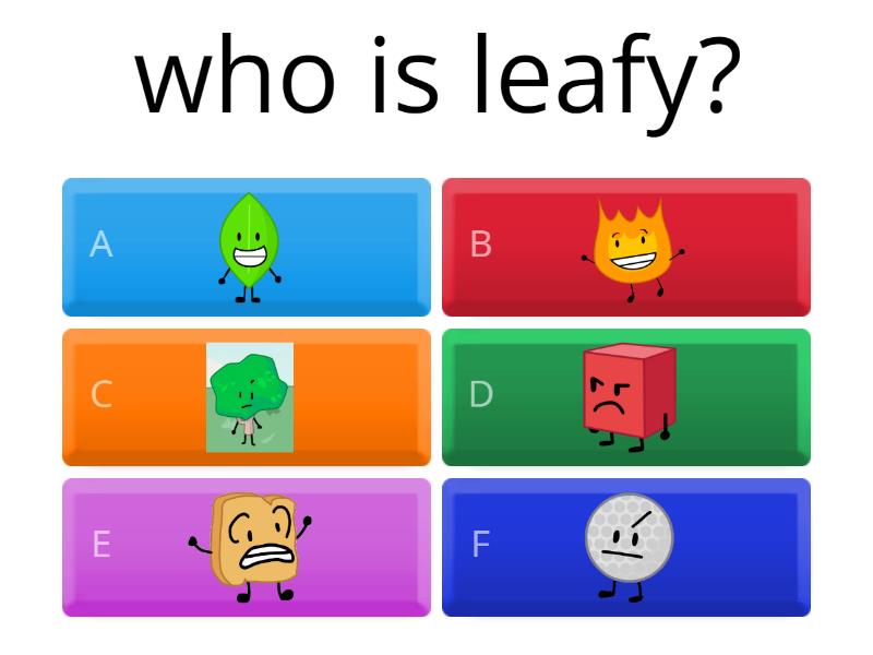BFDI - Quiz