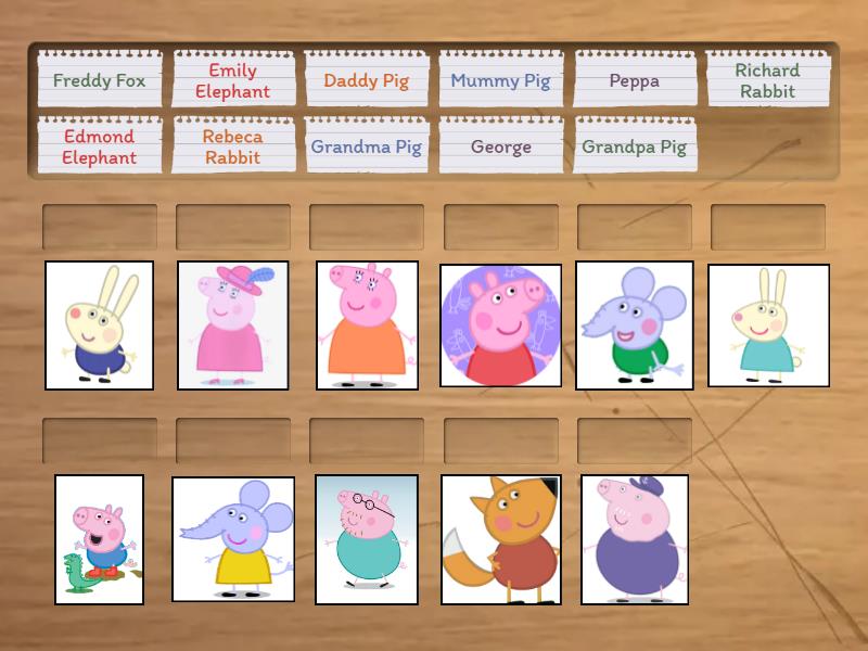 Peppa Pig Easter - Match up