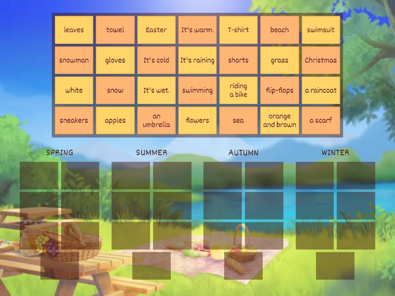 3r u5 seasons - Group sort