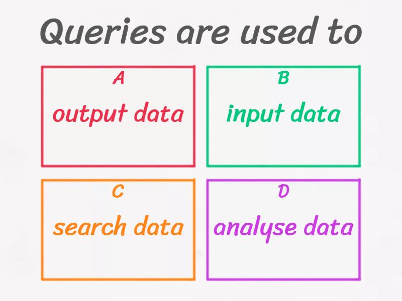 Starting Database Queries - Quiz