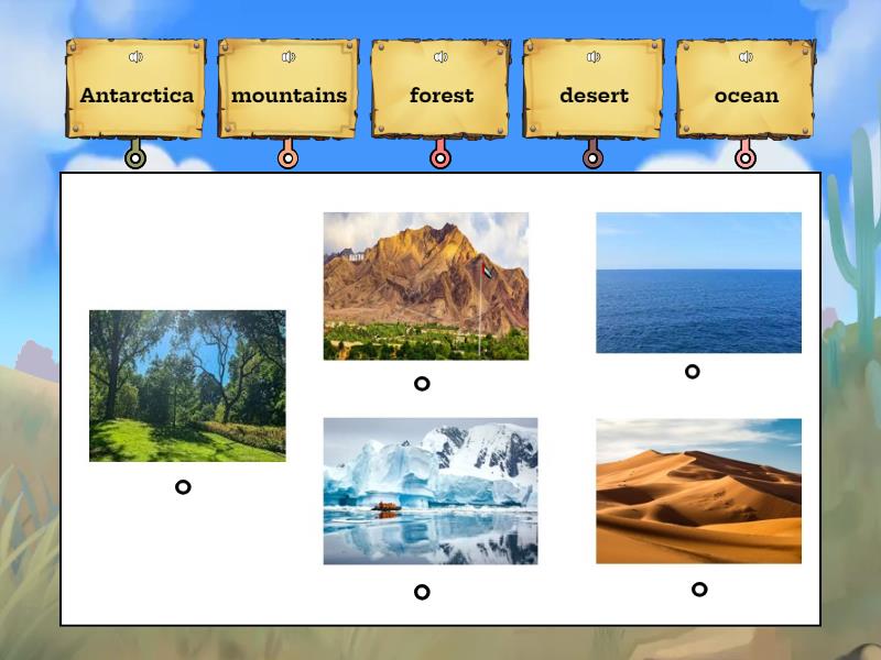 Places - Labelled diagram