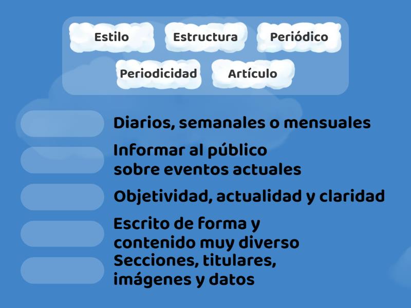 Pareo de repaso - Match up