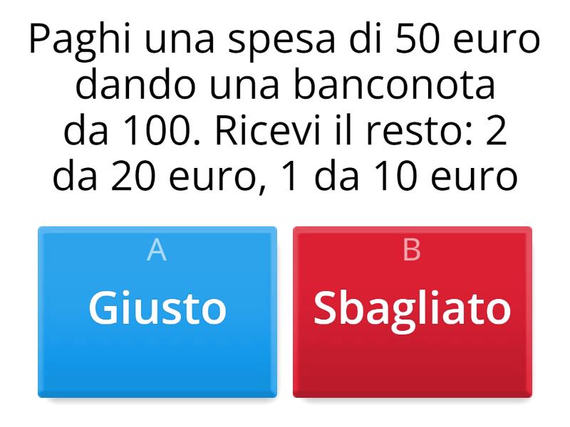 Occhio alla truffa - Quiz