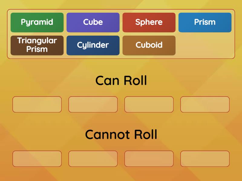 3D Shape Sorting - Group sort