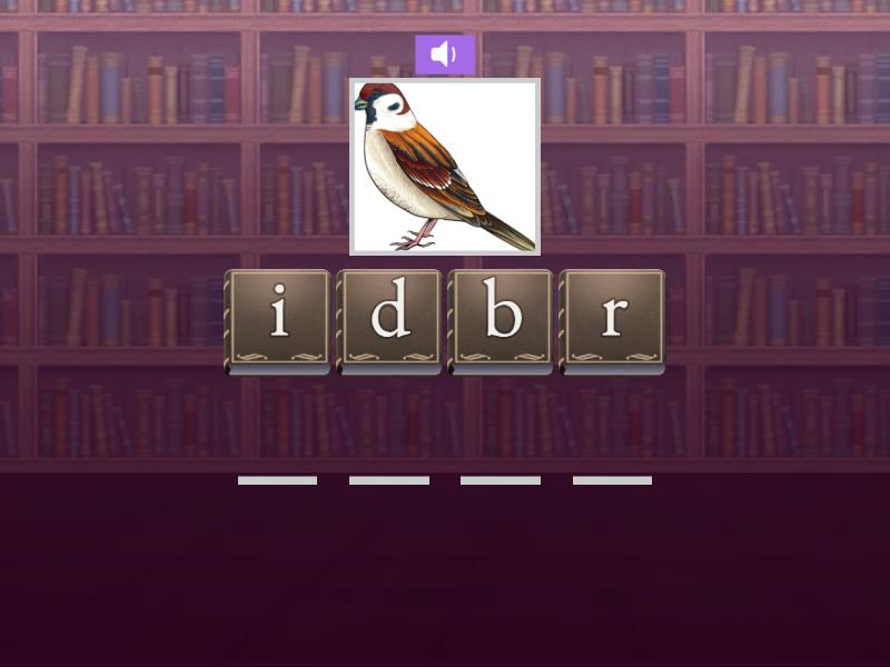 R control vowels - Anagram