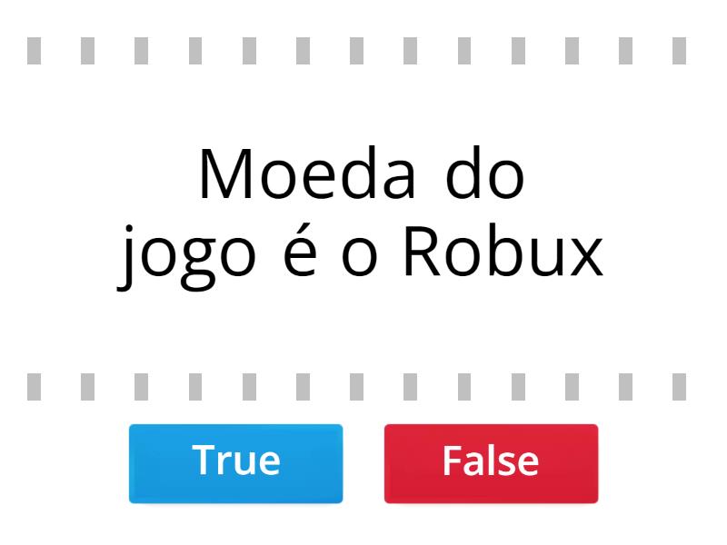 Roblox - True or false