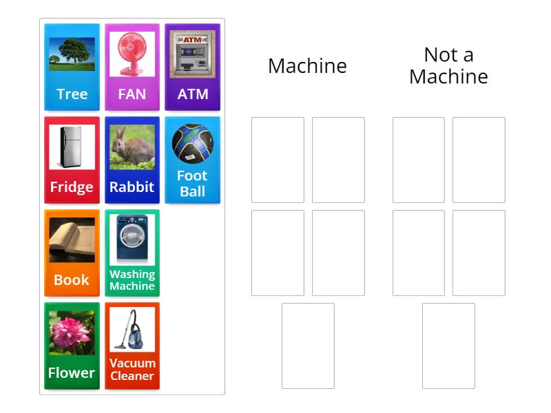Machine/Not a Machine - Group sort